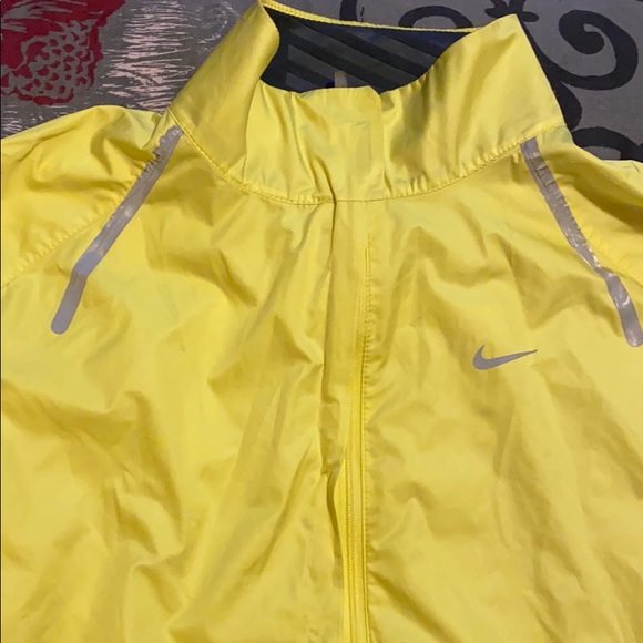 Nike | Jackets & Coats | Nike Stormfit Neon Yellow Rain Jacket | Poshmark